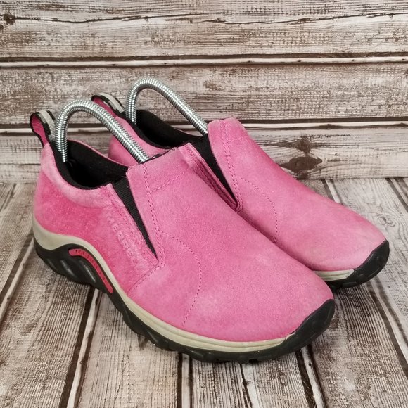 Merrell | Shoes | Merrell Jungle Moc Kids Pink Big Kid Girls 6 Hiking ...